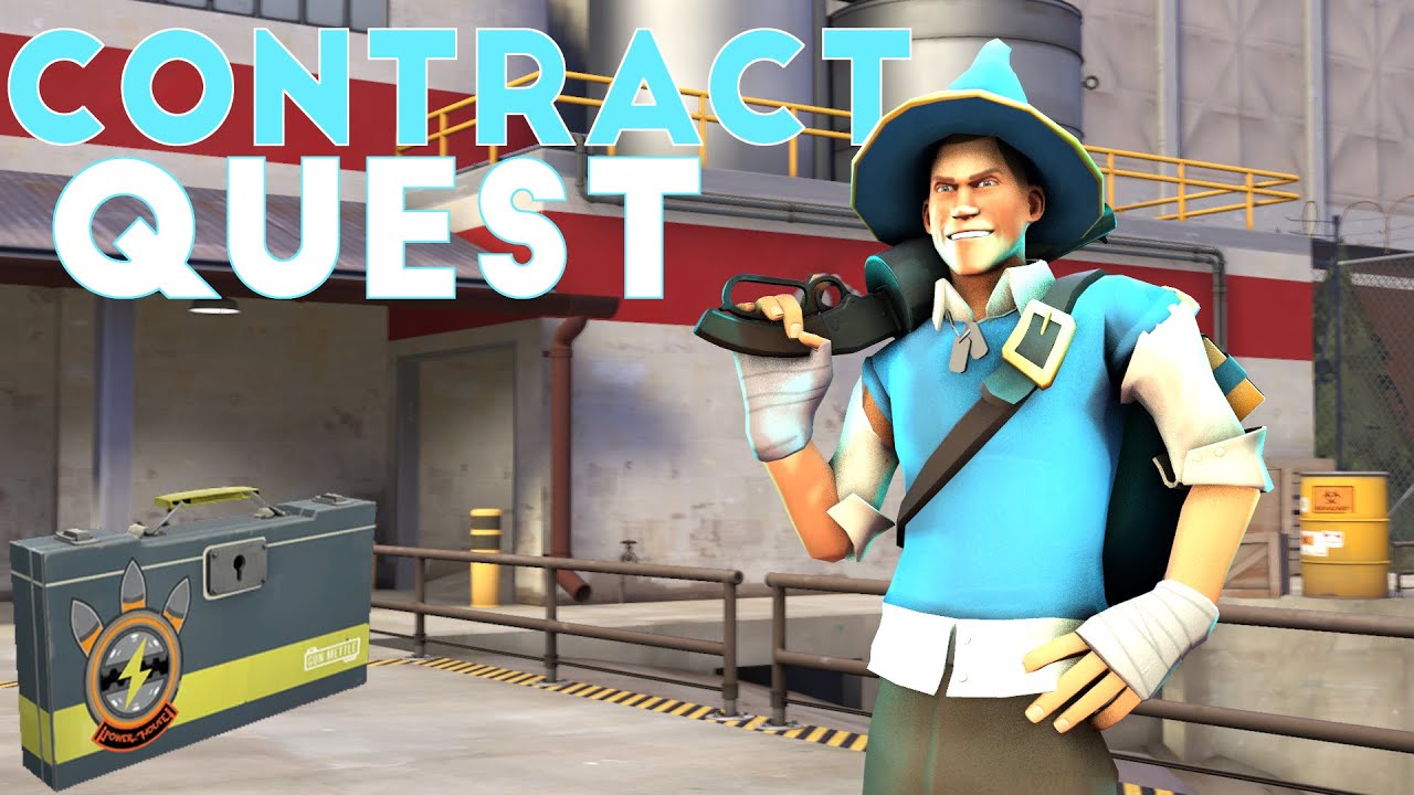CONTRACT QUEST #1 - Quest For Skin - Team Fortress 2 Update - YouTube