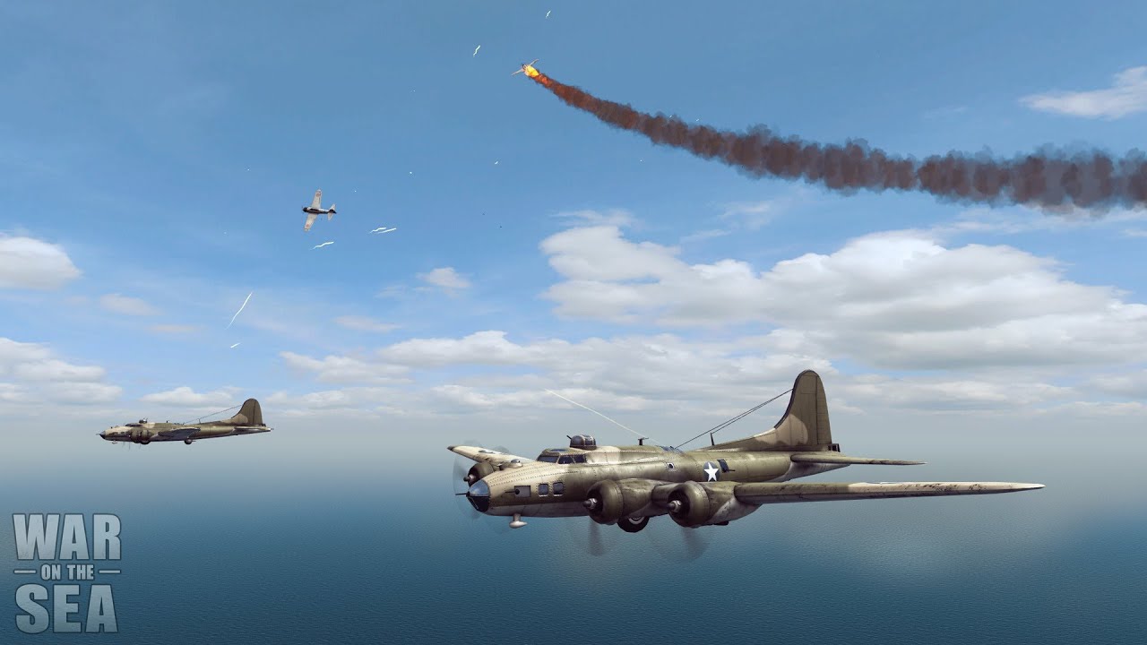 War on the Sea WW2 - American Pilots Target Japanese Fleet for ...