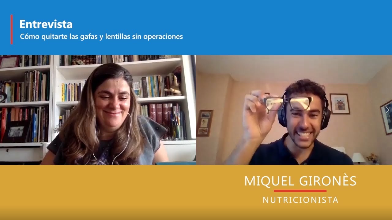 La visión natural funciona - entrevista con nutricionista Miquel ...