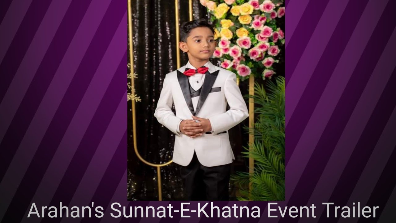 Arshan's Sunnat-e-khatna Event Trailer - YouTube
