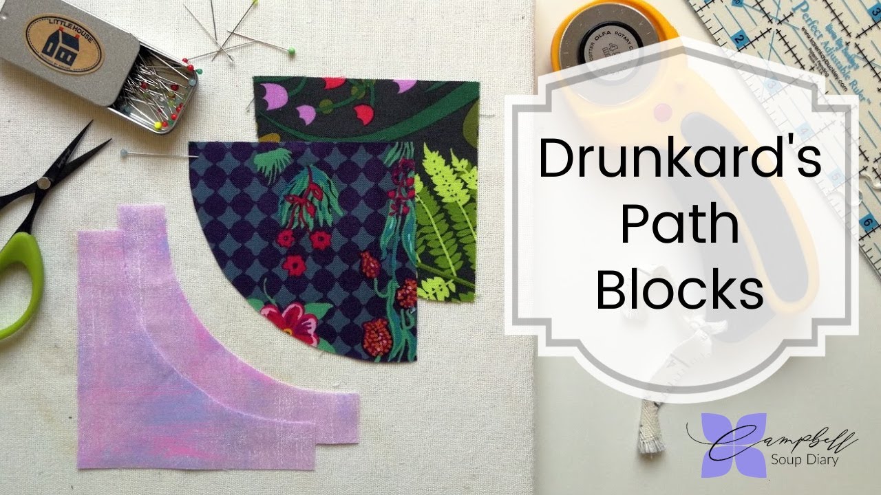 Drunkards Path Sewing & Trimming, Part 2 of 2 videos - YouTube