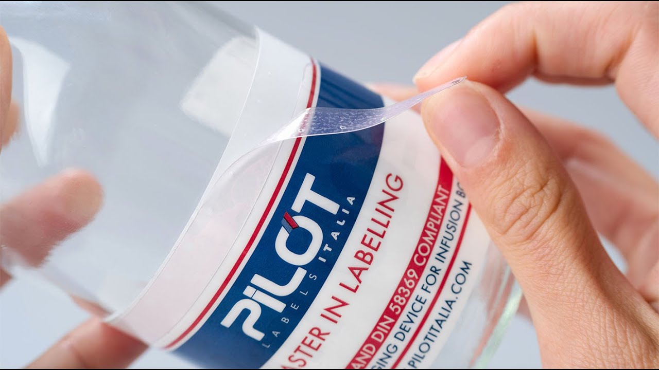 PILOT ITALIA: a range of patented labels made for pharma industry - YouTube