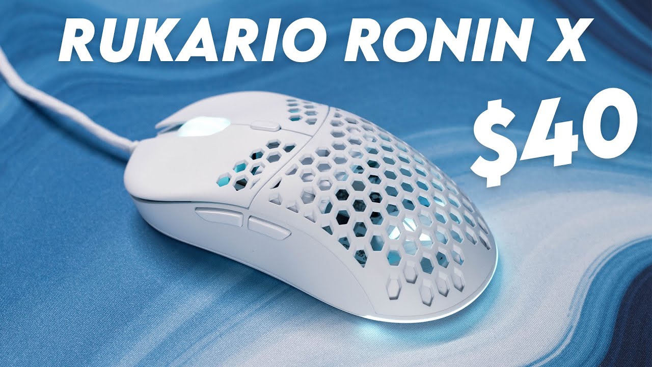 Ronin X Ultralight Gaming Mouse | Unboxing & Review - YouTube