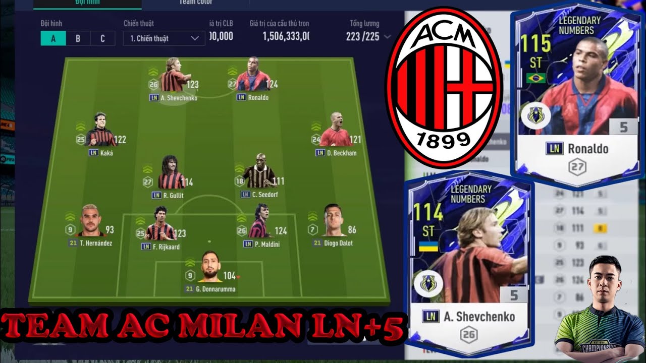Leo Rank Siêu Sao với team AC Milan LN 5 tự đập (1): Công thủ toàn diện | Hakumen FO4 - YouTube