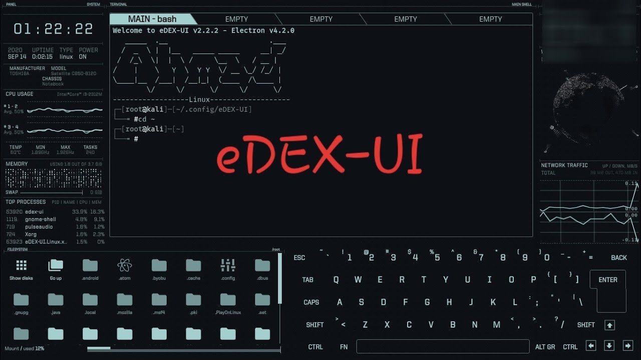 Simulator Dos-OS with kali linux - YouTube