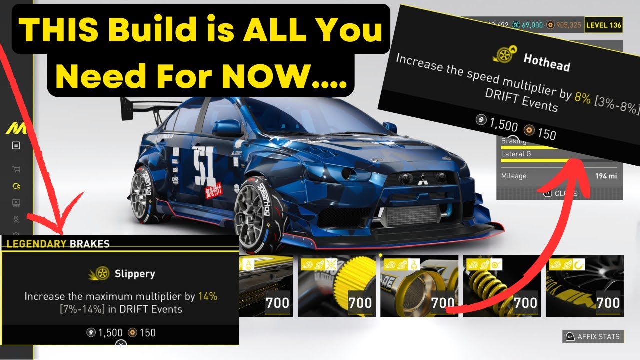 This Part Build for Drift Cars is all YOU need for now in The Crew ...