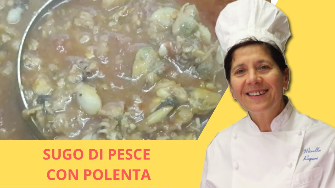 Sugo di Pesce con Polenta - Rosticceria Mirella a Corridonia - YouTube