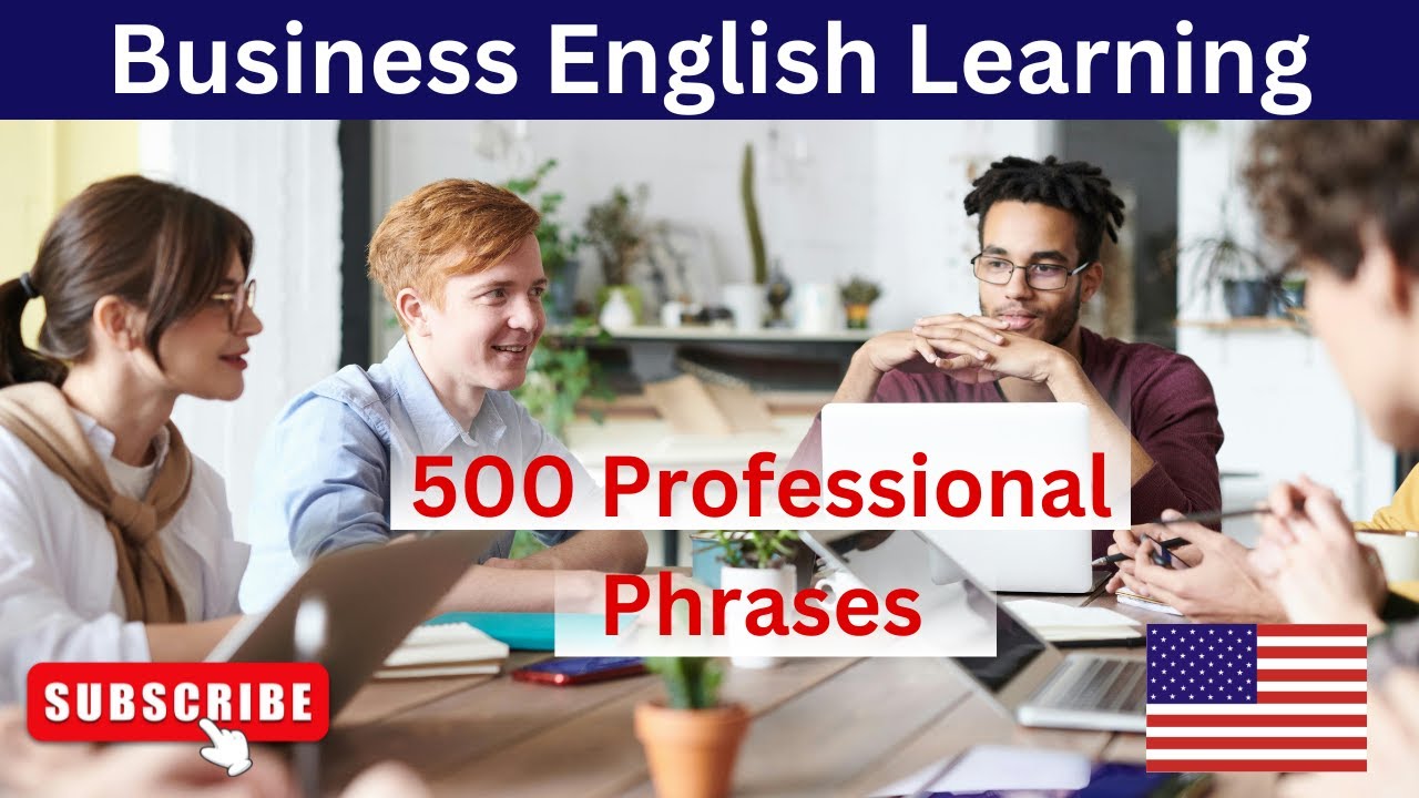 Business English 500 Professional Phrases | Business English Learning ...