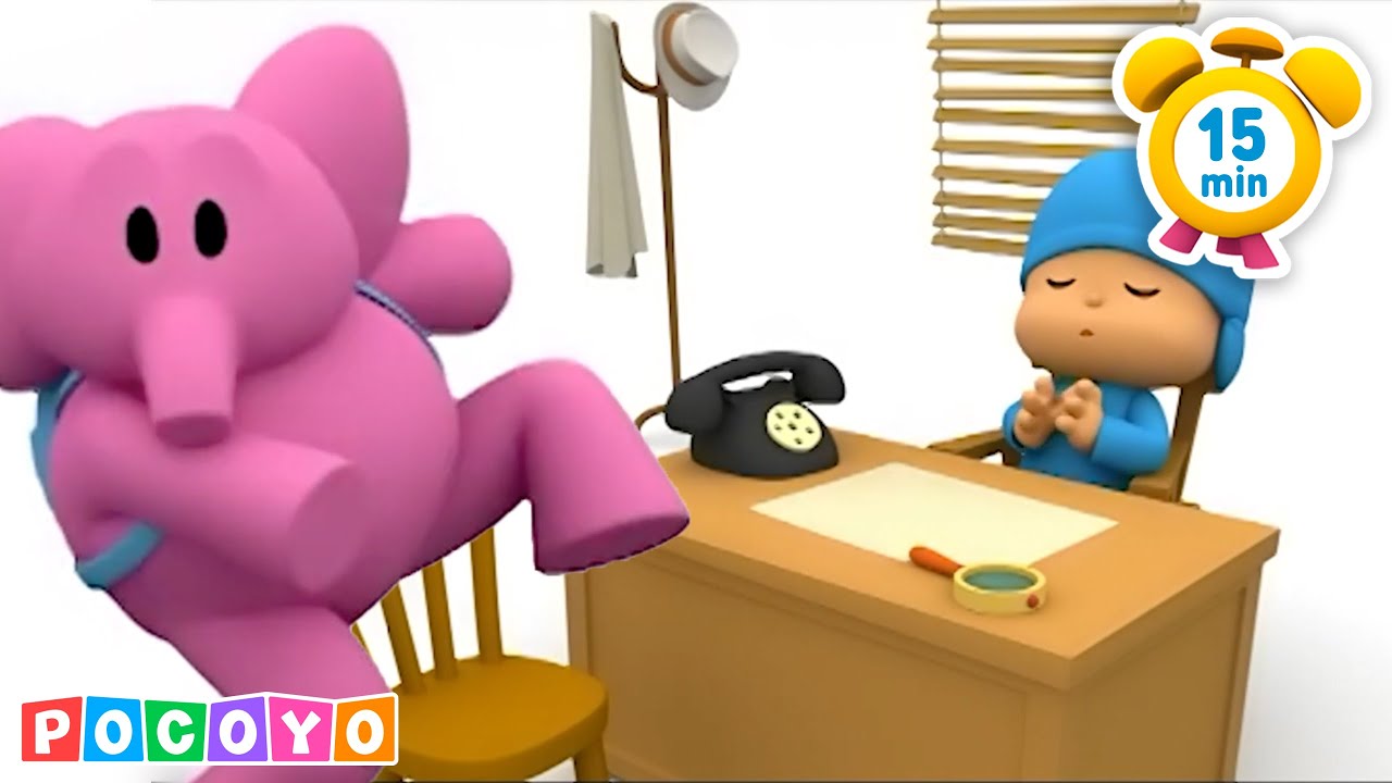 Pocoyo 🇦🇪 قناة العربية - القناة الرسمية - 🧩 دعنا نحل اللغز [15 دقيقة] 🧩 ...