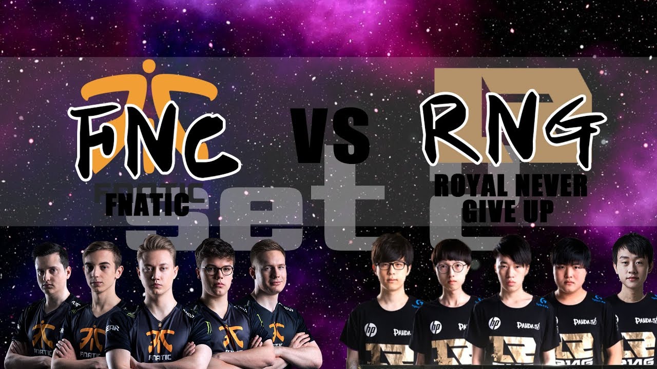 FNC vs RNG 하이라이트 8강 set 2 [17.10.21] 2017 LoL World Championship - YouTube