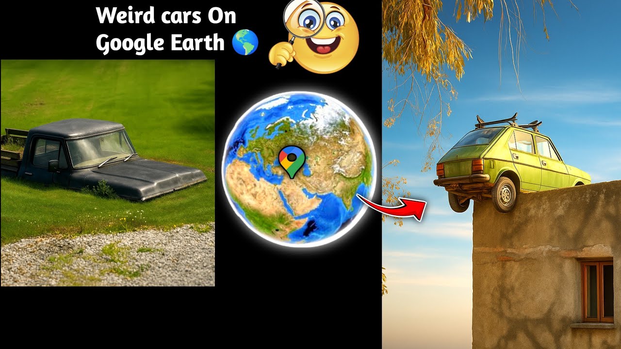 📍I found 2 weird cars On Google Earth 📍🌎#maps #weird #earth #3d # ...