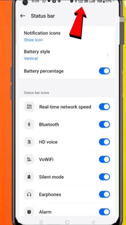 how to Show internet speed on status bar #internet #sorts #smartphone - YouTube