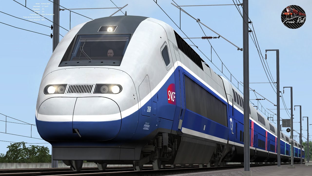 TGV Duplex Train From SNCF - Marseille To Avignon - Aix En Provence TGV ...