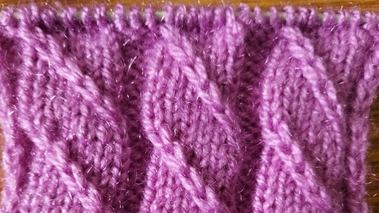 Wonderful and pretty knitting stitch pattern#131# ...