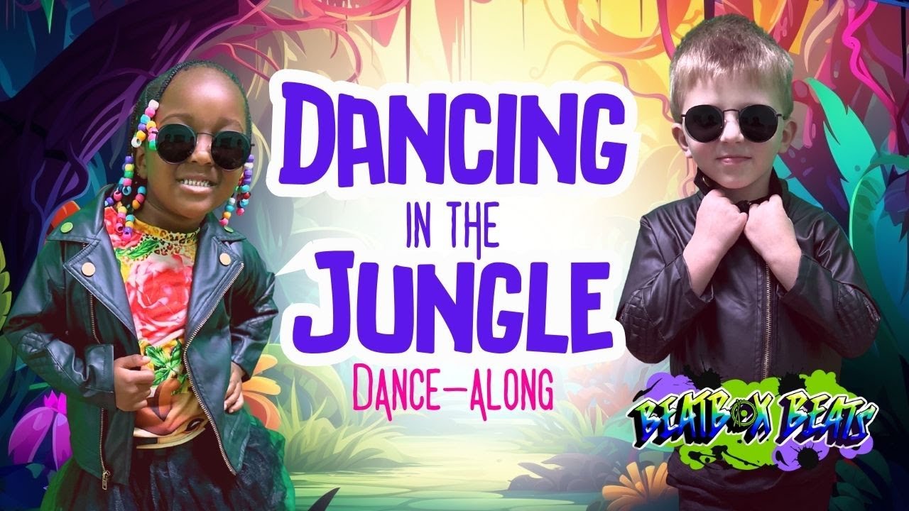 Dancing in the Jungle | Fun Preschool Dance Video | Jungle Animals ...