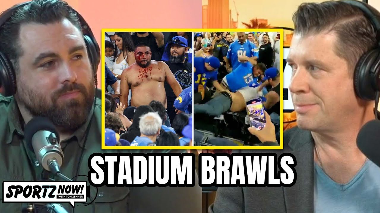 How Tom Zenner Almost Started A Brawl At SoFi Stadium - YouTube