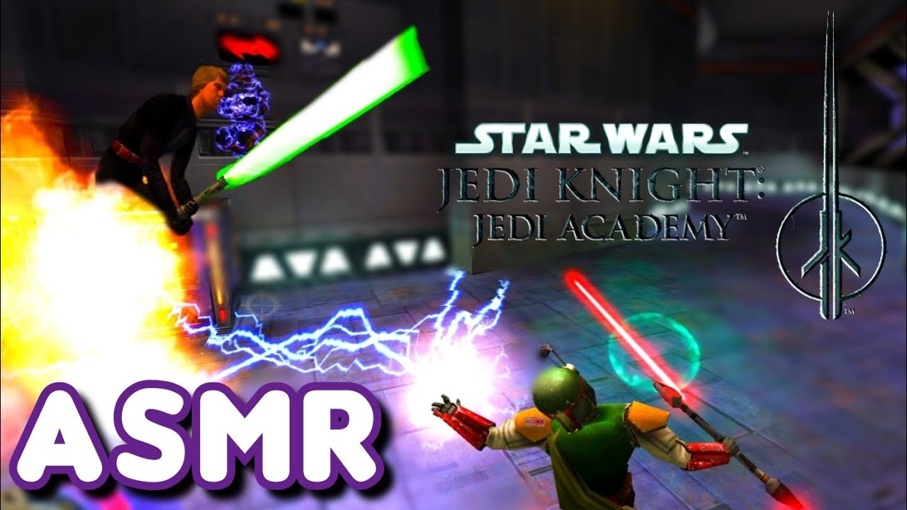 ASMR GAMING - Multiplayer in Star Wars Jedi Knight: Jedi academy - YouTube