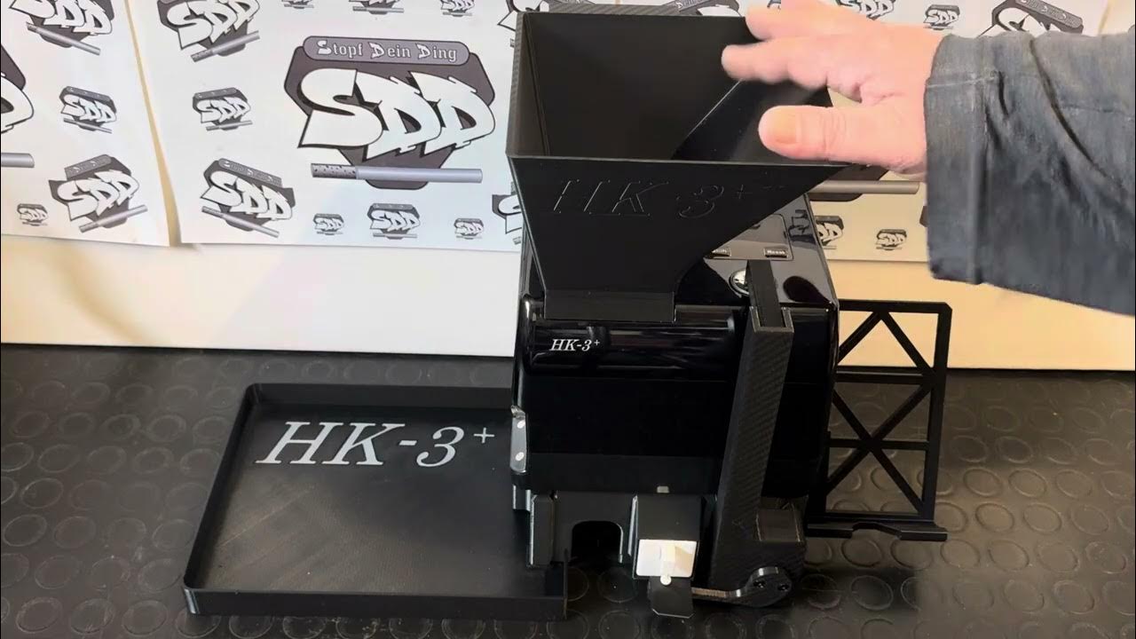 Zubehör für die HK3 Alternativer Tisch, Trichter, Stopftablett, Arm. Handyhalter Fingerbot - YouTube