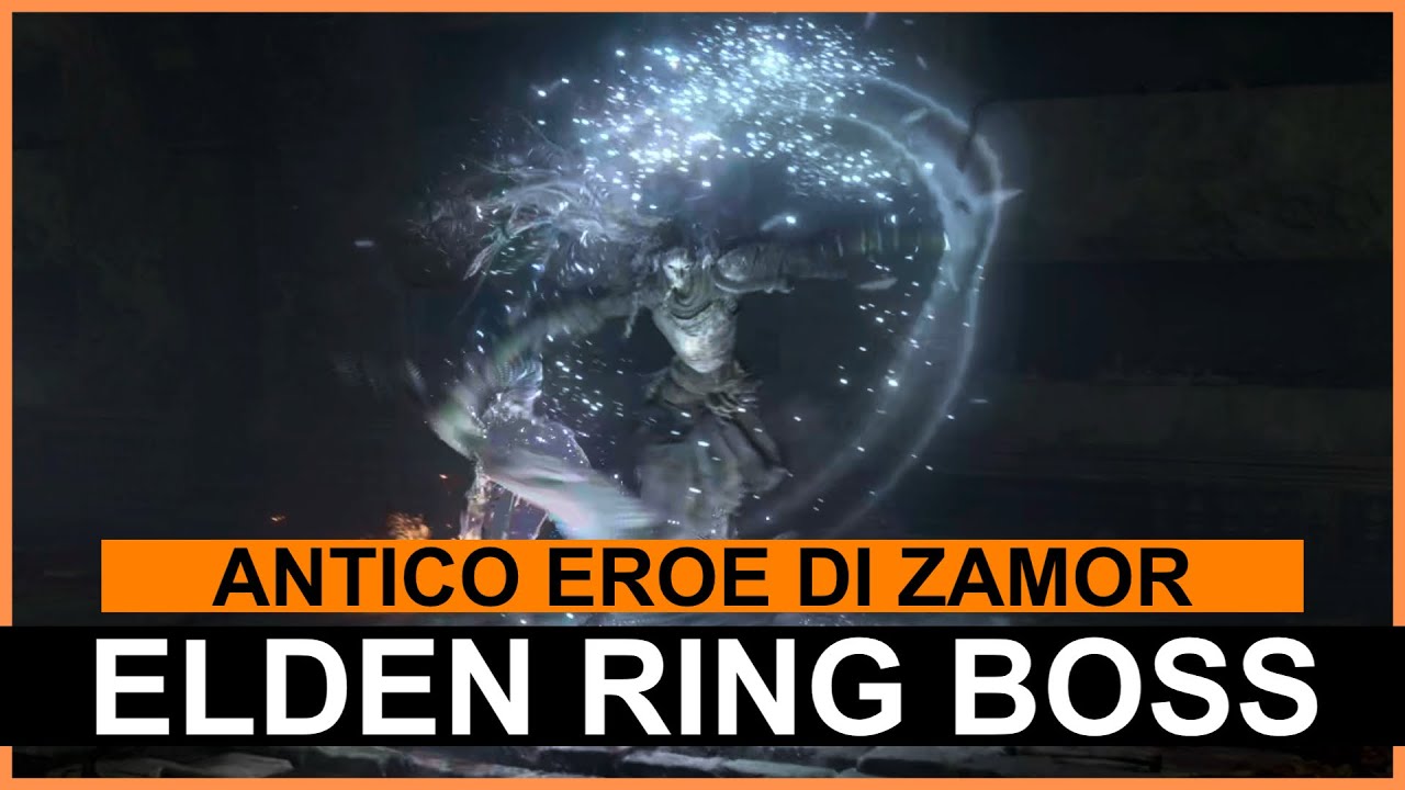 Elden Ring Boss 145 - Antico eroe di Zamor | Spada Curva di zamor ...