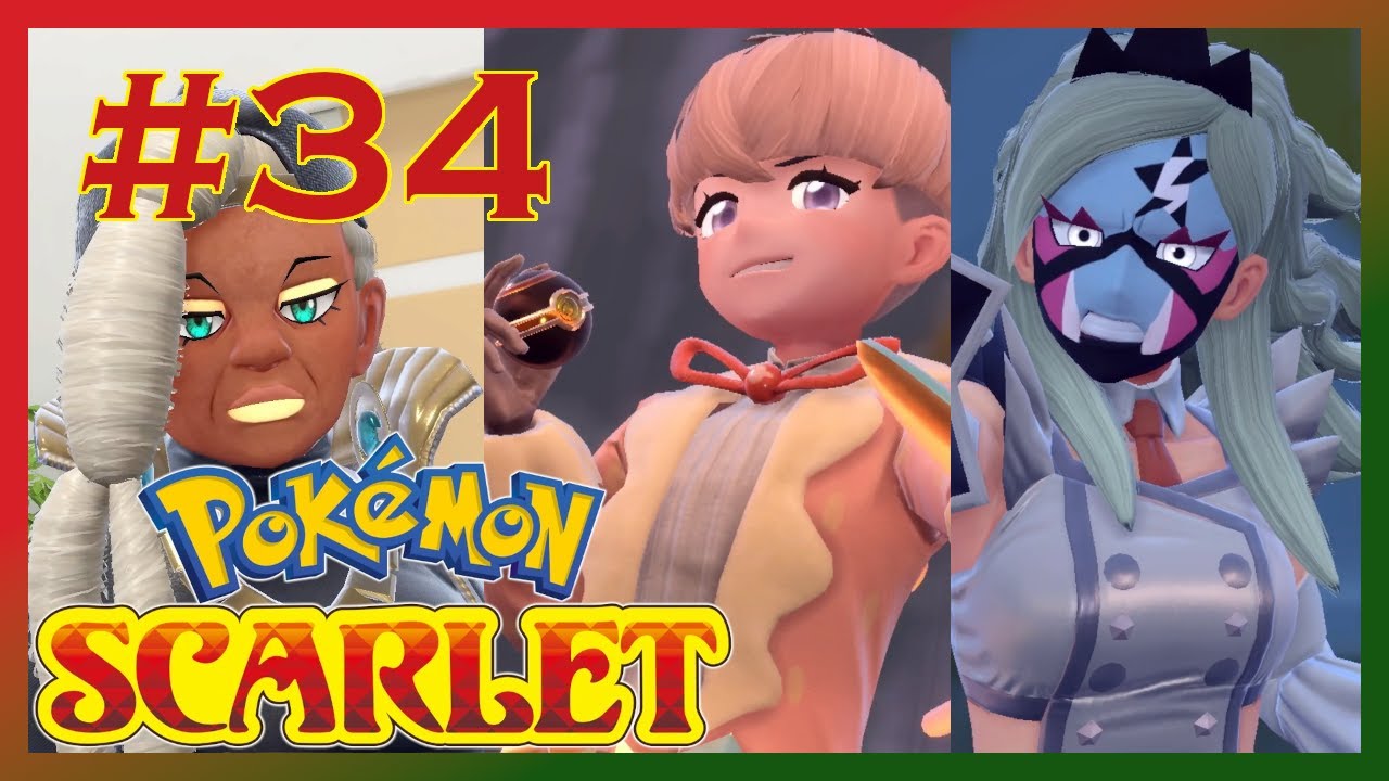 Ghastly Words & Dazzling Bouts- Pokémon Scarlet #34 [Post-Game Pt.4 ...