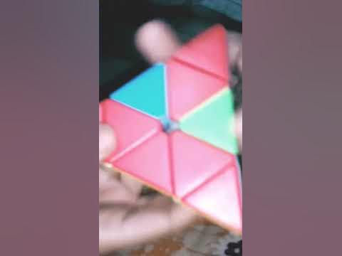 PYRAMINX CUBE #cube #pyraminxcube #solve - YouTube