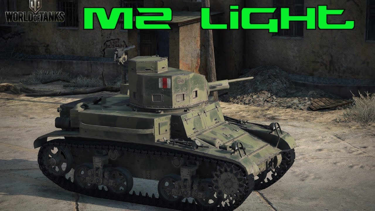 World of Tanks --- M2 Light gameplay --- 10 kills - YouTube