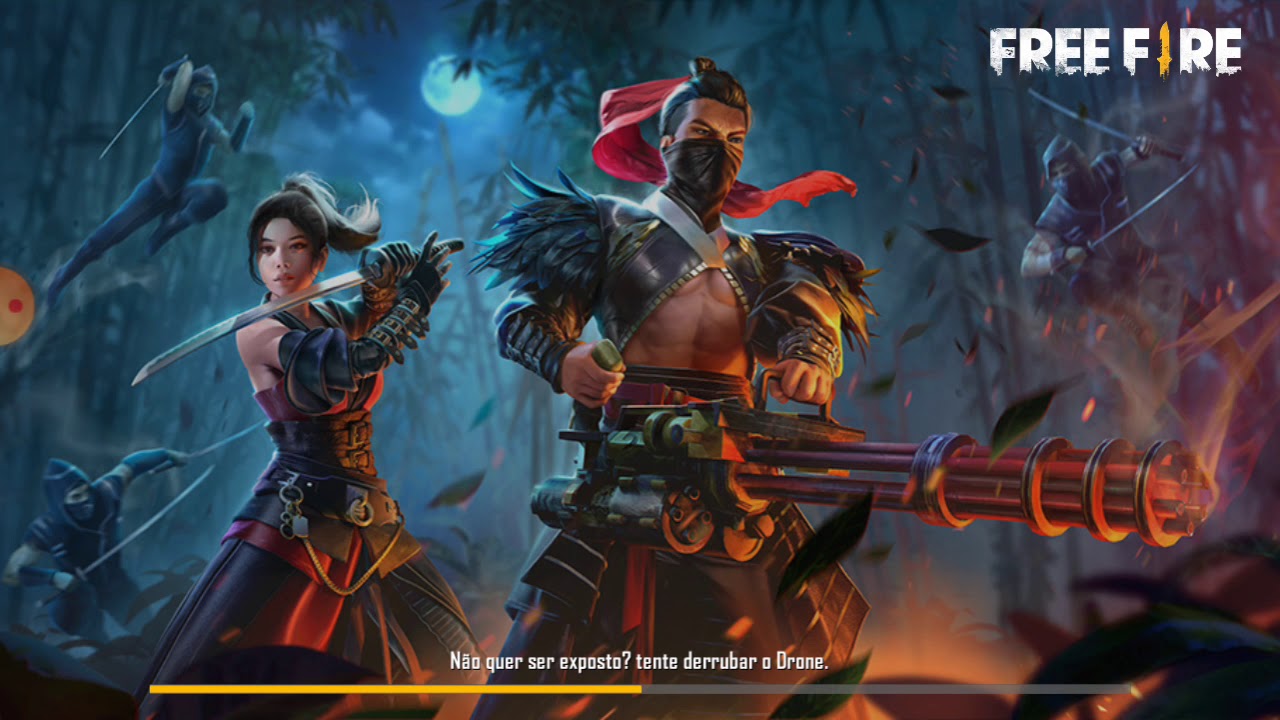 Free fire: usando habilidades de ninja para sobreviver - YouTube