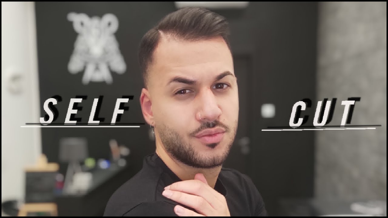 COME TAGLIARSI I CAPELLI DA SOLO (taper fade-selfcut) - YouTube