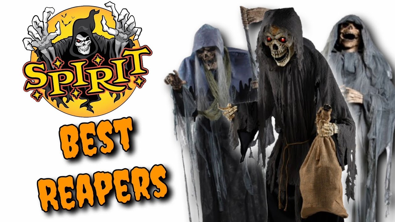 Spirit Halloween's Best Reaper Animatronics Of All Time - YouTube