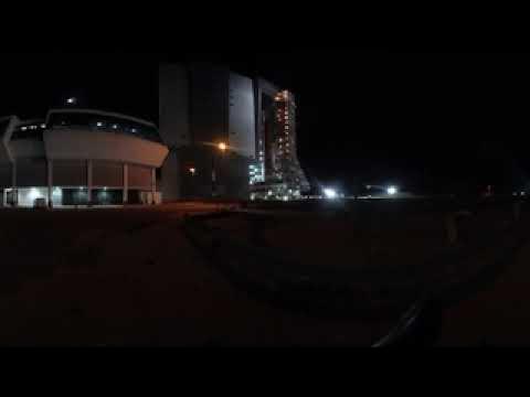 Artemis I: SLS Rollout Near the LCC [360 Degree/3D] - YouTube