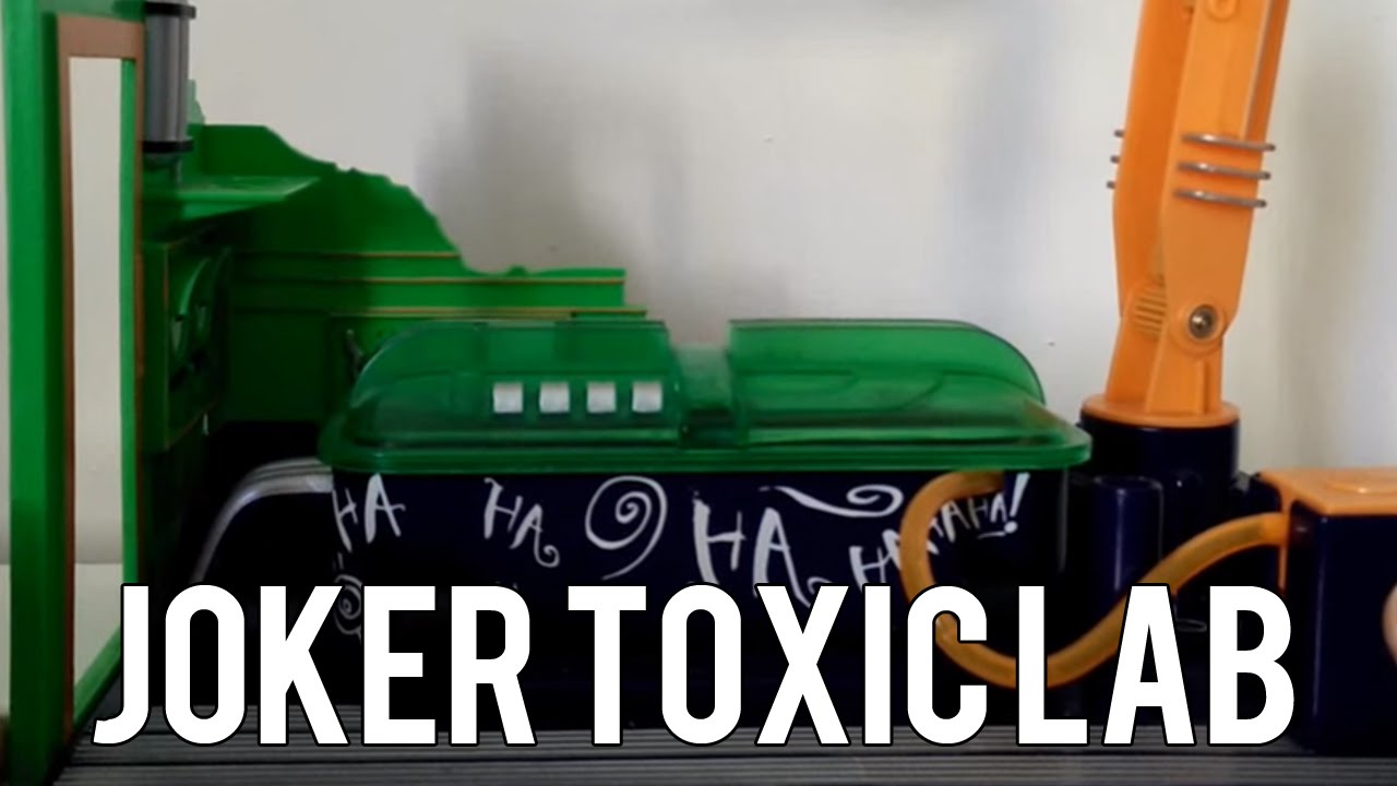 The Joker Toxic Lab (Kenner) The Animated Series - YouTube