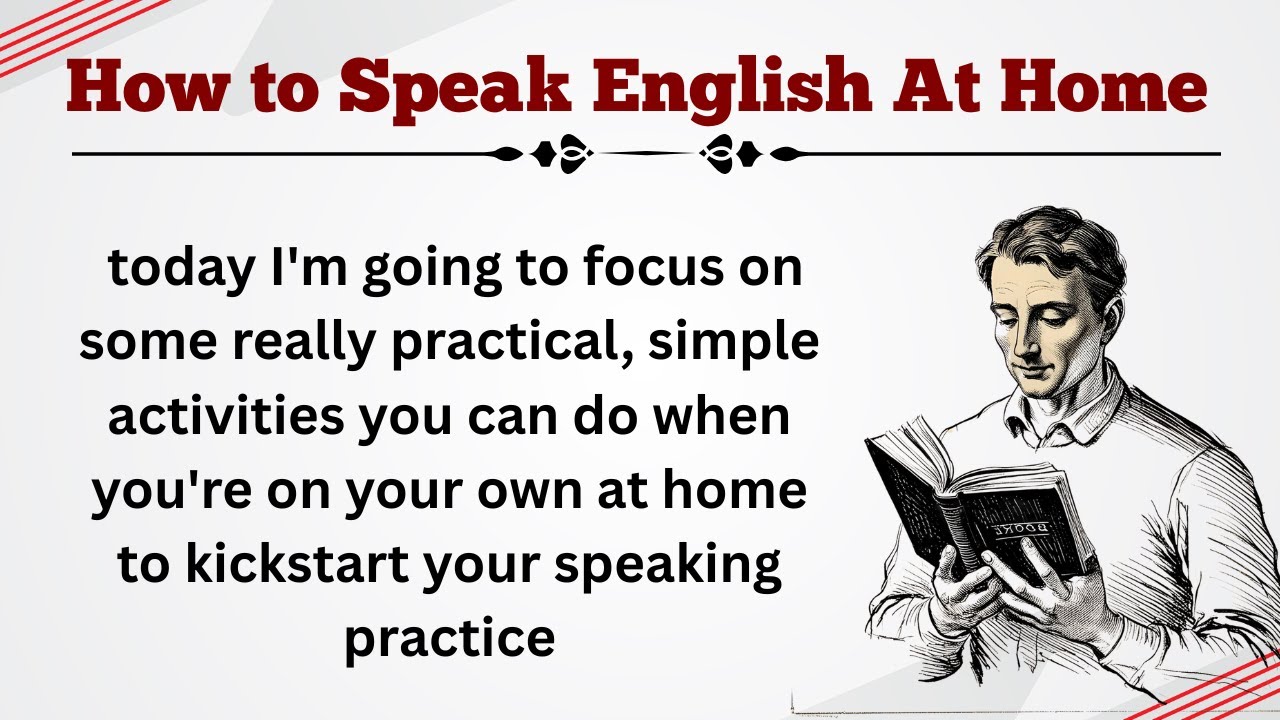 How to Speak English At Home || Improve Your English || Spoken English ...