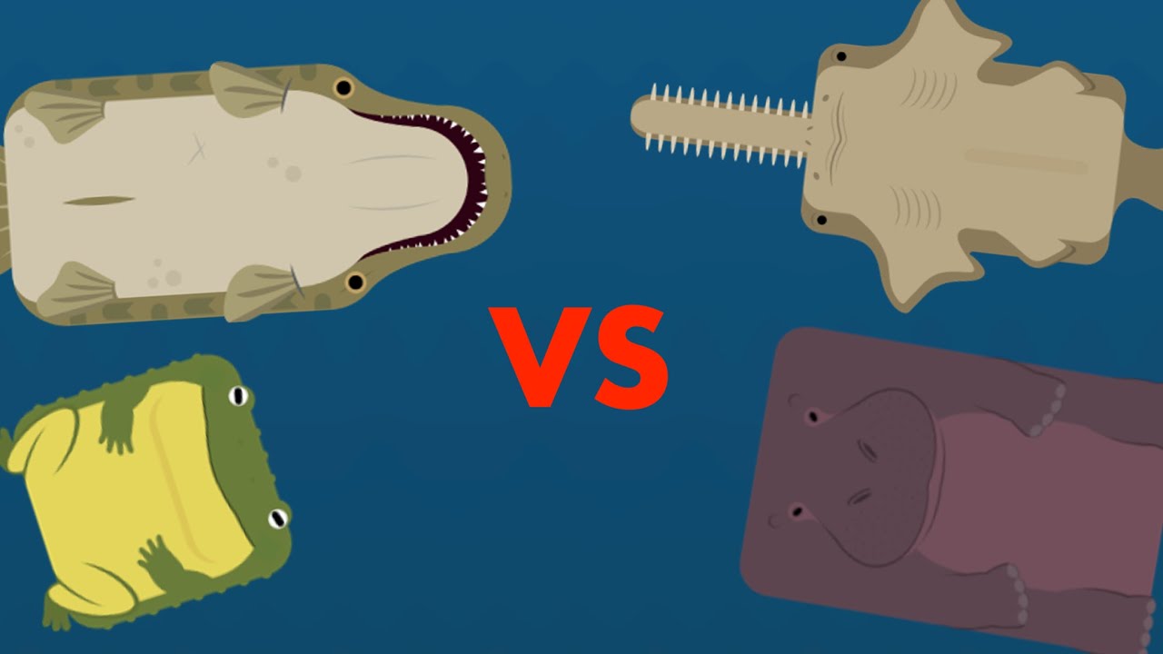 MORE Swamp Animals! (Deeeep.io) - YouTube