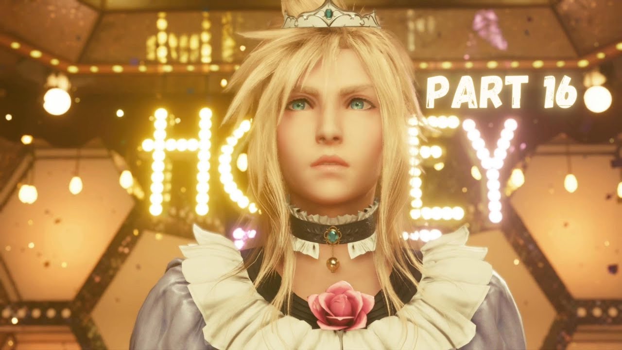Final Fantasy VII Remake (PS5) Part 16 Queen Cloud! - YouTube