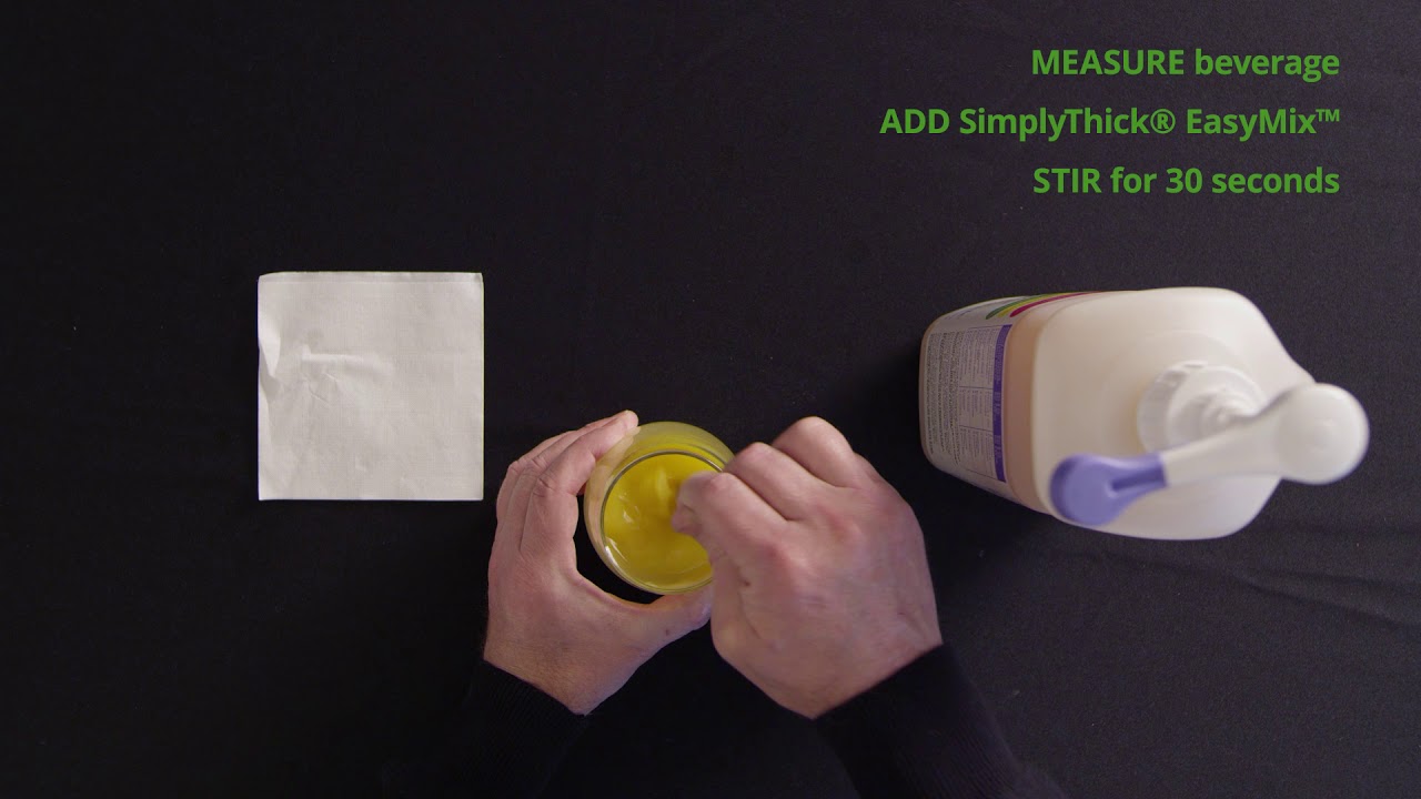 Orange Juice Mixing Demo, Nectar Mildly Thick (Pump) - SimplyThick ...