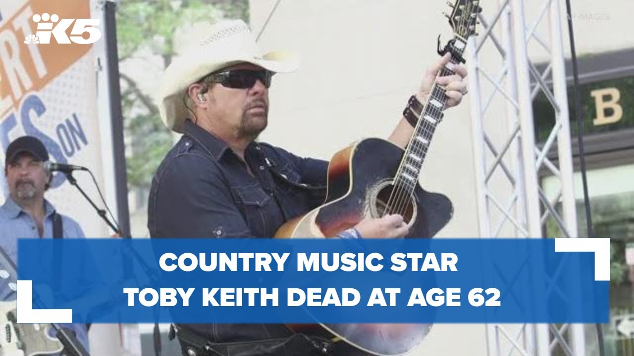 Country music star Toby Keith dead at age 62 - YouTube