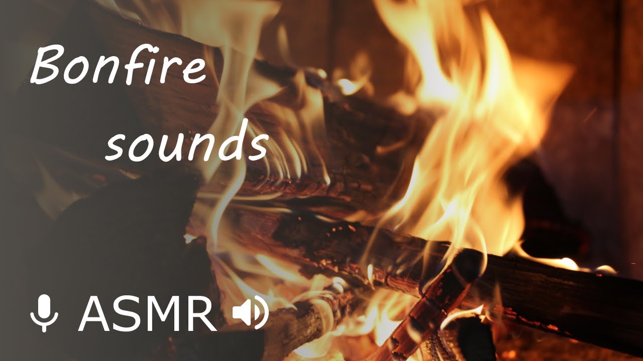 Amazing bonfire sounds for sleep | ASMR - YouTube