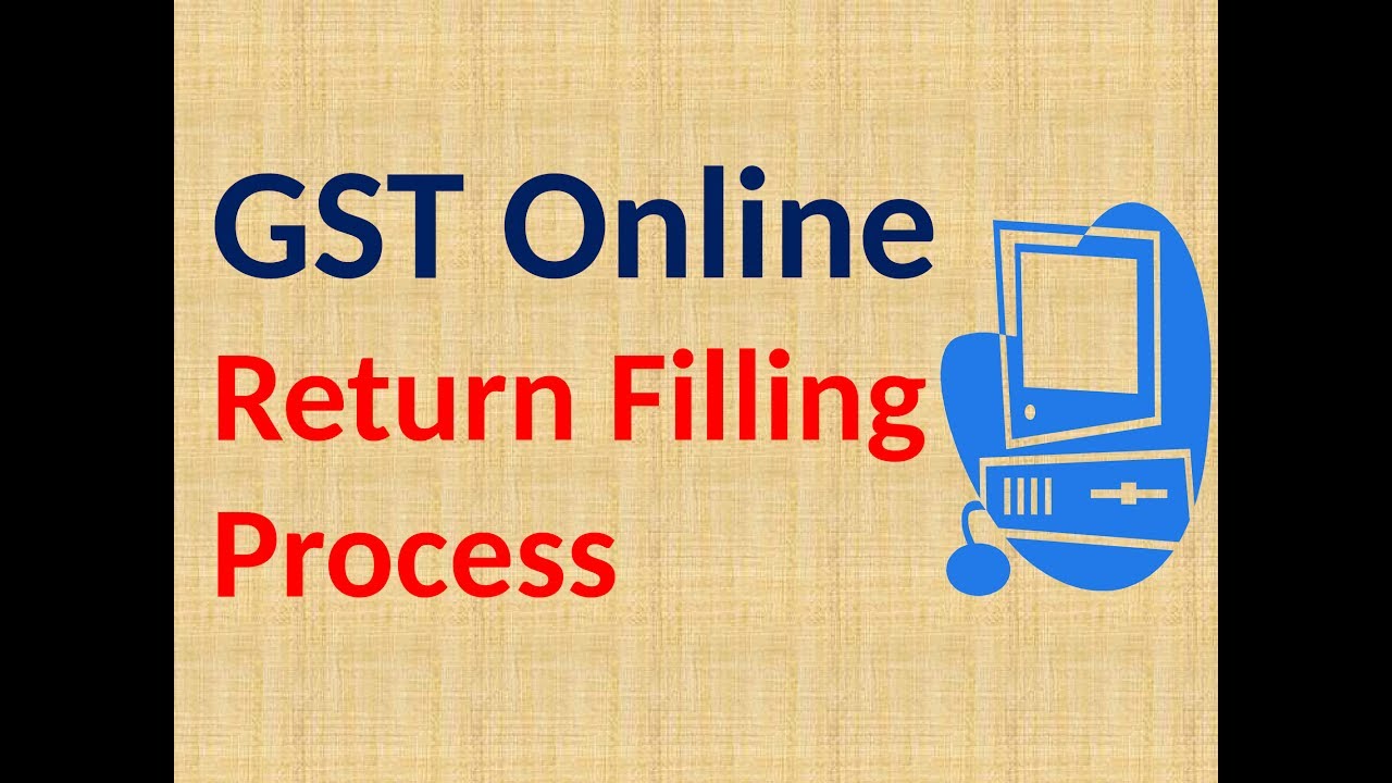 GST online return filling Process - YouTube