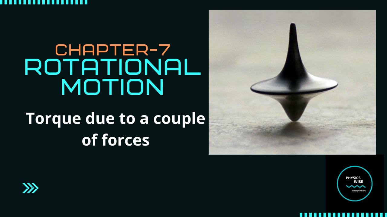 Chapter-7 | Rotational Motion | Torque due to a couple of forces - YouTube