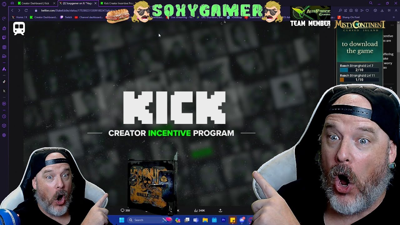 KICK CREATOR INCENTIVE PROGRAM! ARE YOU KEEN? #kickstreaming - YouTube