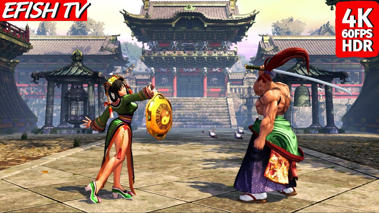 Wu Ruixiang vs Kibagami Genjuro (Hardest AI) - Samurai Shodown | 4K ...