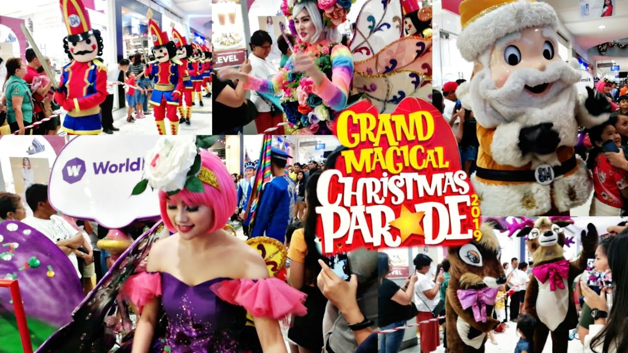 2019 SM Grand Magical Christmas Parade with family 😍 - YouTube
