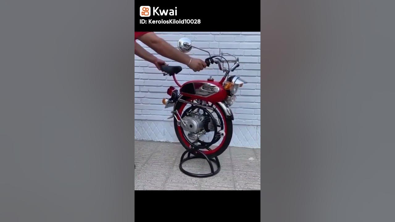 اول دراجه ناريه بعجله واحده Youtube