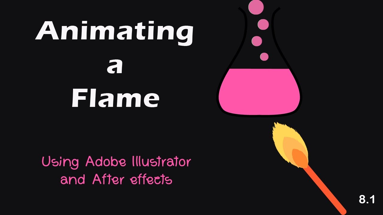 Animating a Flame using Adobe Illustrator and After effects - YouTube