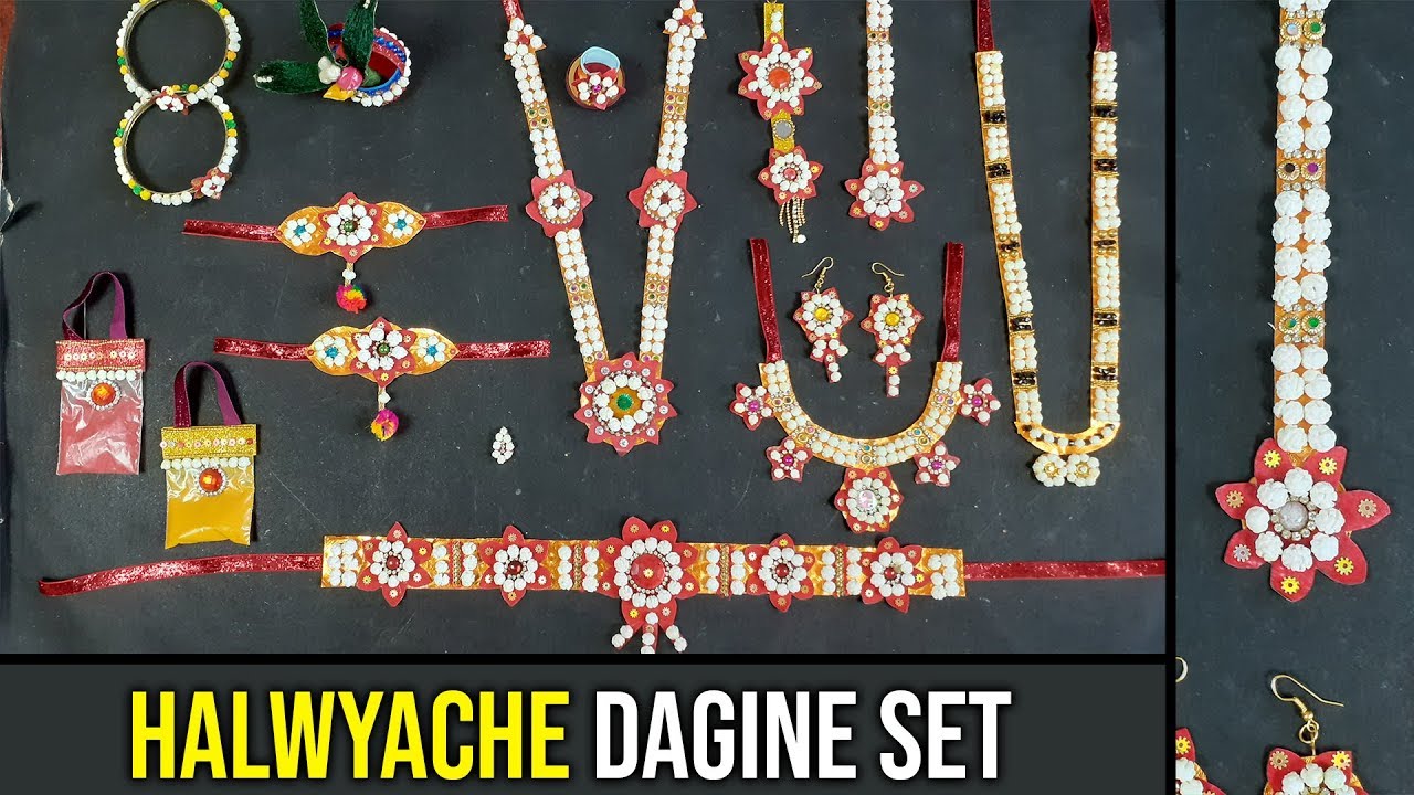 Halwyache Dagine Set- Makar Sankranti Special - YouTube