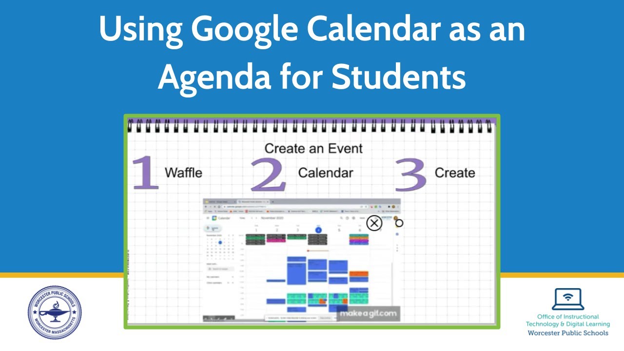 (English) WPS Caregivers Webinar: Using Google Calendar as an Agenda ...