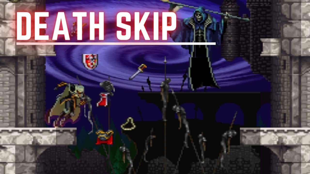 Luck Mode Death Skip - Castlevania: Symphony of the Night (PSX) - YouTube