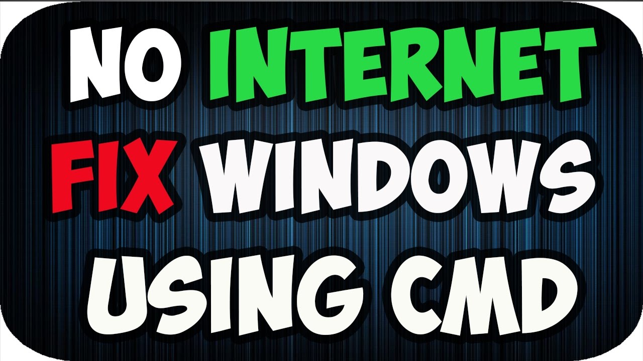How To Fix Unidentified Network No Internet Access In Windows 10 YouTube how-to-fix-unidentified-network-no-internet-access-in-windows-10-youtube