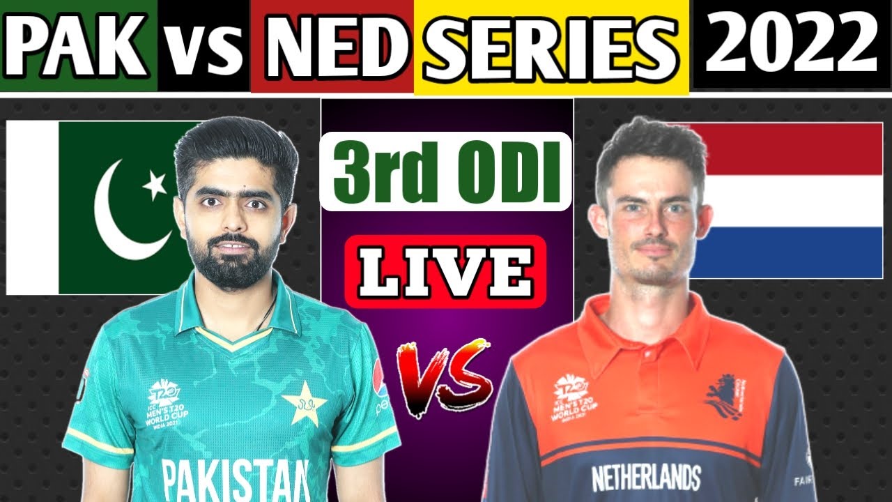 🔴LIVE : PAK vs NED 3RD ODI LIVE COMMENTARY | PAKISTAN VS NETHERLANDS ...