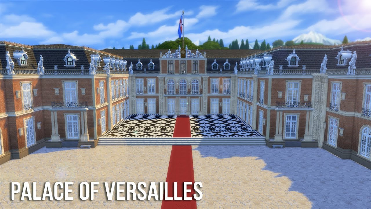 The Sims 4 Speed Build - The Palace of Versailles - YouTube